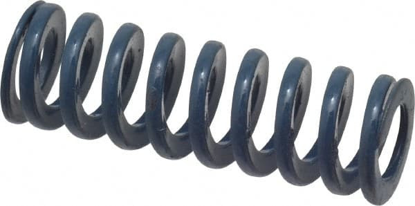 Danly 1/2" Hole Diam, 9/32" Rod Diam, 1-1/2" Free Length, Blue Die ...