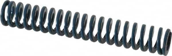 Danly 1/2" Hole Diam, 9/32" Rod Diam, 3" Free Length, Blue Die Spring 5 ...