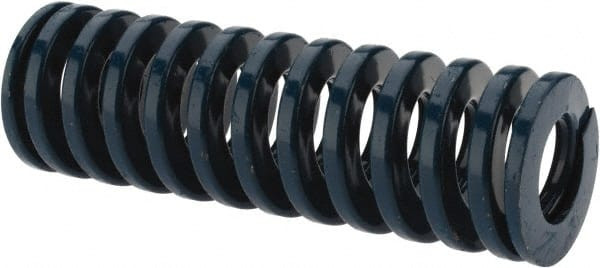 Danly 1" Hole Diam, 1/2" Rod Diam, 3" Free Length, Blue Die Spring 25.8 ...