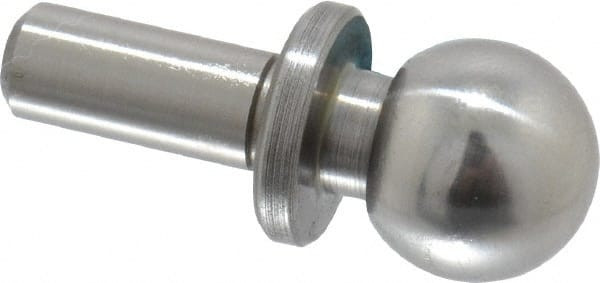 Jergens 3/8" Ball Diam, 3/16" Shank Diam, Steel Inspection Tooling Ball ...