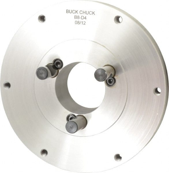 Buck Chuck Adapter Back Plate for 8" Diam Self Centering Lathe Chucks ...