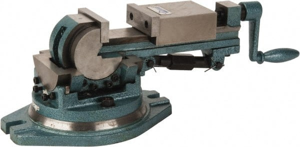 Gibraltar 3" Jaw Width, 3-1/2" Jaw Opening Capacity, 3-Way Angle Swivel ...