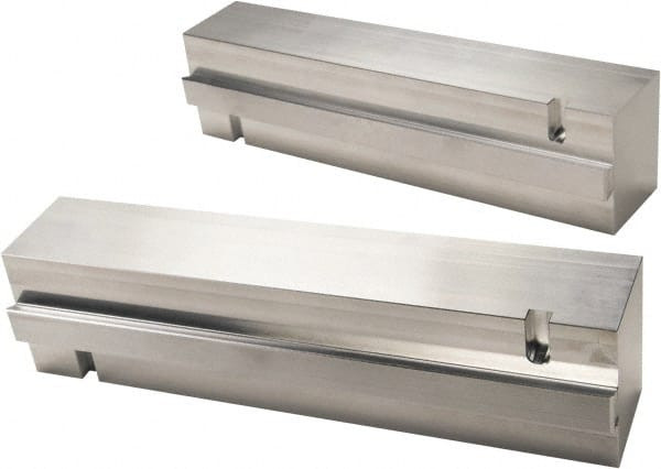 Kurt 8" Wide Aluminum 2-Jaw Quick Change Jaw System Vise Jaw Set Soft ...
