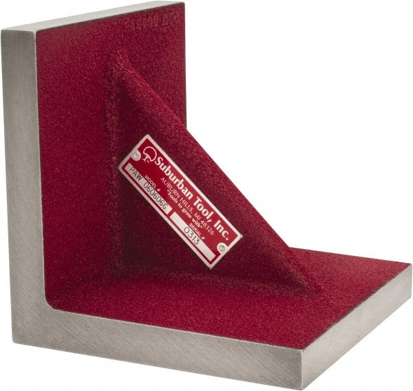 Suburban 6" Wide x 6" Deep x 6" High Cast Iron Precision-Ground Angle ...