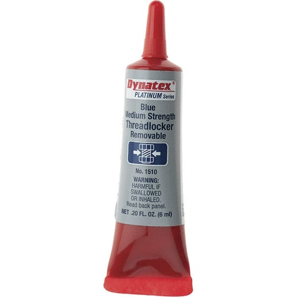 Made in USA 6 mL Tube, Blue, Medium Strength Liquid Threadlocker BD1510 ...