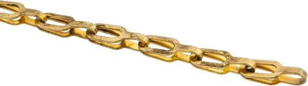 Made in USA 0.028" Diam Brass Plumbers Safety Chain 40 Lb Load Limit ...