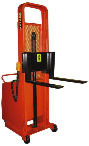 Wesco 1,000 Lb Capacity, 64" Lift Height, Battery Operated Counter ...