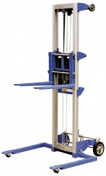 Vestil 350 Lb Capacity, 118" Lift Height, Straddle Base Manually ...