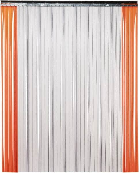TMI, LLC 3 ft. Door Width x 7 ft. Door Height PVC Ribbed Strip Door Kit ...
