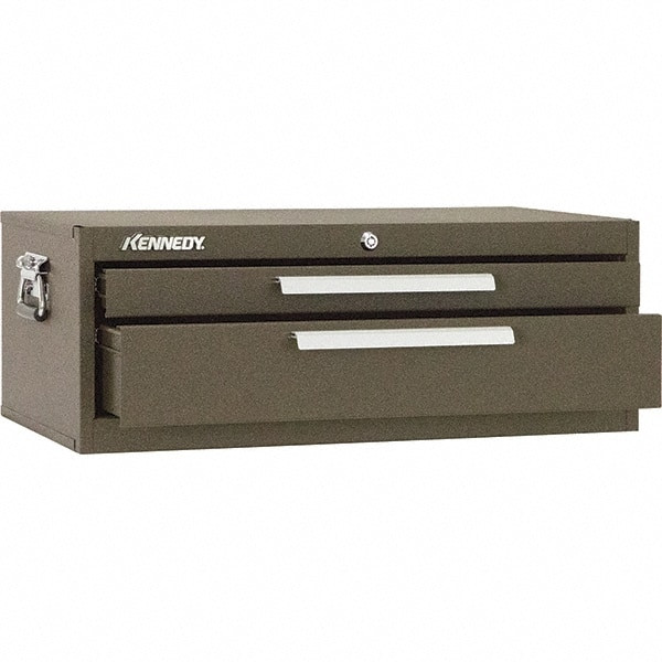 Kennedy 2 Drawer Brown Drawer Chest Base 26-3/4" Wide x 9-1/2" High x ...