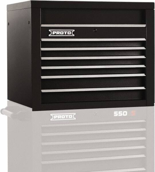Proto 6 Drawer Top Tool Chest 34" Wide x 25-1/4" Deep x 27" High, Steel ...