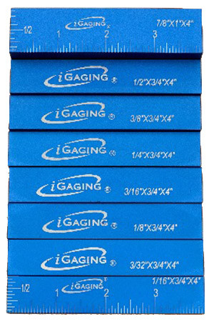 iGaging Precision Metric Setup Blocks - 36-SB-8M| Penn Tool Co., Inc