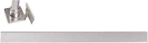 Hollaender 6 ft. Long x 4" High, Aluminum Toeboard 4" Pipe, Includes ...