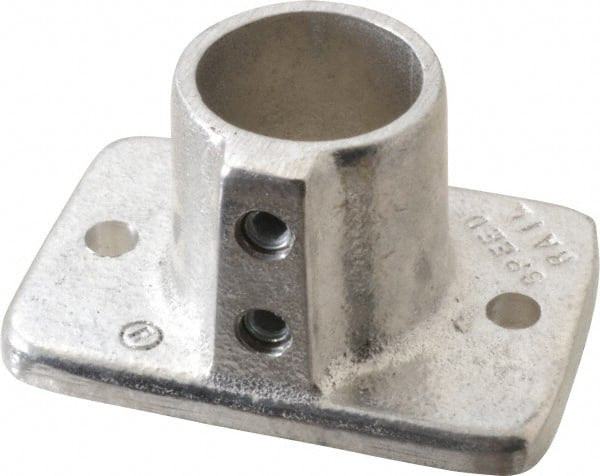 Hollaender 1" Pipe, Base Flange, Aluminum Alloy Flange Pipe Rail ...