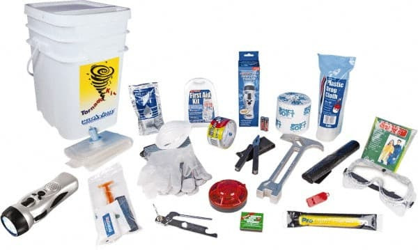 PRO-SAFE Tornado Kit Includes Blankets, Food Bars, Goggles, Gloves ...