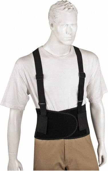 Valeo Size L, Hook & Loop, Elastic Belt with Adjustable Shoulder Straps ...