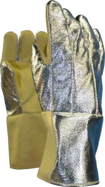 Steel Grip, Inc. Size Universal Wool Lined Aluminized Thermonol Welding ...