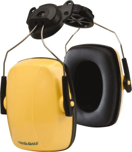 PRO-SAFE Hard Hat Cap Mounted Yellow Foam Cushion Earmuffs 23 NRR ...