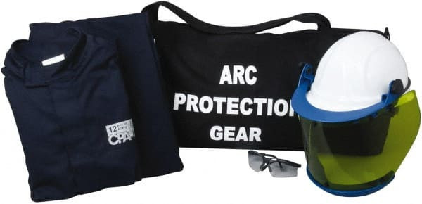 PRO-SAFE Size 2XL, 4 HRC, Arc Flash Clothing Kit 43 cal per Sq cm, Hard ...
