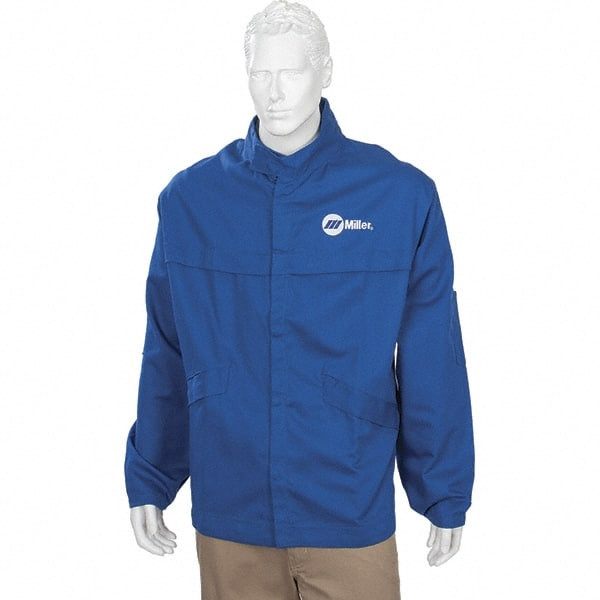 Miller Electric Mfg. Welding & Flame Resistant/Retardant Jacket 258100 ...