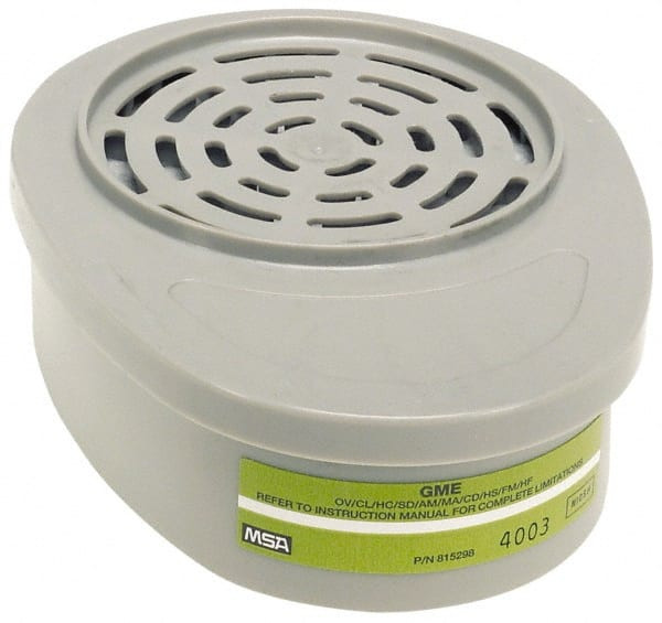 MSA Safety 2 Qty 1 Pack Olive Cartridge Series Advantage 200, Protects ...