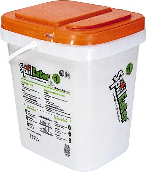 SpillEater 20 Lb Pail Cellulose Granular Absorbent Spill Containment ...