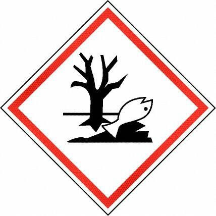 NMC Hazardous Materials Label, Header: Dangerous for Environment ...