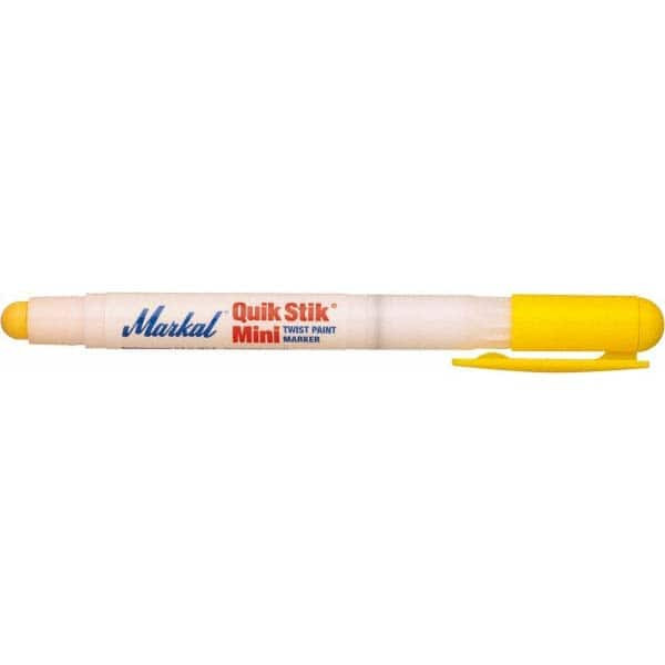 Markal Yellow Solid Paint Marker Fine Medium Tip, Alcohol Base Ink ...