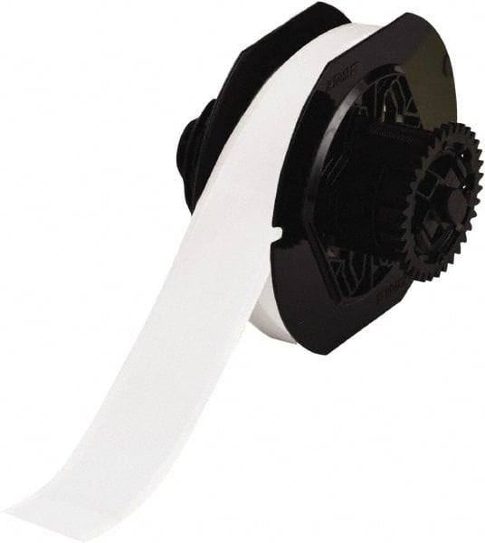 Brady 1-1/8" x 100 ft. White Vinyl Labels For BBP30 Label Printer ...