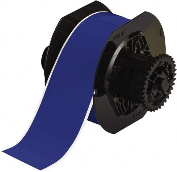 Brady 2-1/4" x 100 ft. Blue Vinyl Labels For BBP30 Label Printer, BBP33 ...