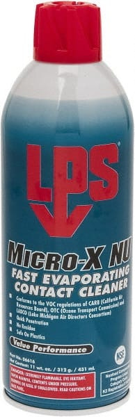 LPS Labs 11 Ounce Aerosol Contact Cleaner 0°F Flash Point, Flammable ...
