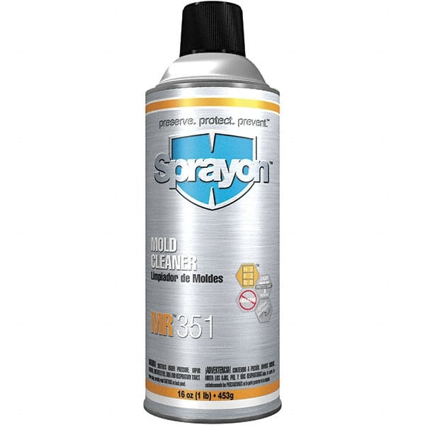 Sprayon 16 Ounce Aerosol Can, Clear, Mold Cleaner S00351000 - 67143545 ...