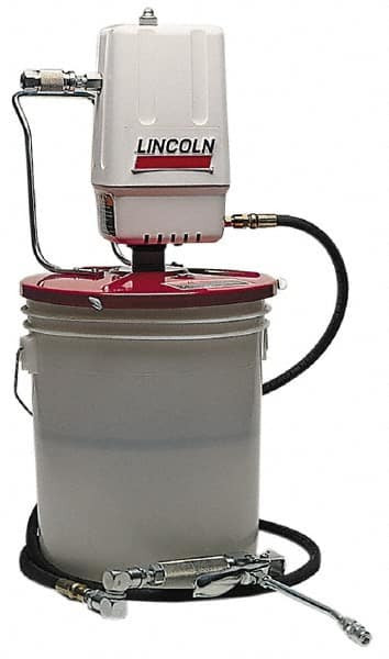 Lincoln Grease Lubrication Aluminum Air-Operated Pump For 25 to 50 Lb ...