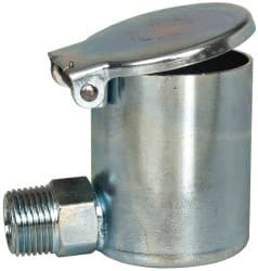 Gits Mfg 3/8-18 Thread, Steel, Zinc Plated, Threaded One Piece, Elbow ...