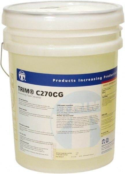 Master Fluid Solutions TRIM C270CG 5 Gal Pail Cutting & Grinding Fluid ...