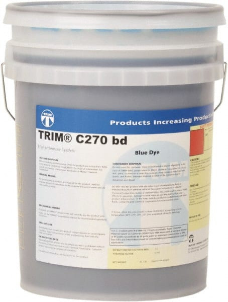 Master Fluid Solutions TRIM C270 bd 5 Gal Pail Cutting & Grinding Fluid ...
