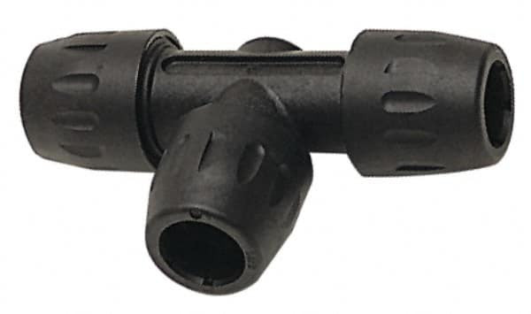 Transair 1-1/2" ID, Air Hose Equal Tee 232 Max psi, 8-1/16" Long ...