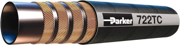 Parker Hannifin -8 Hose Size, 1/2" ID x 0.93" OD, 4,000 psi Work ...