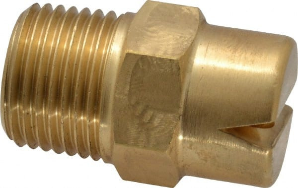 BETE Fog Nozzle 1/2" Pipe, 120° Spray Angle, Brass, Standard Fan Nozzle ...
