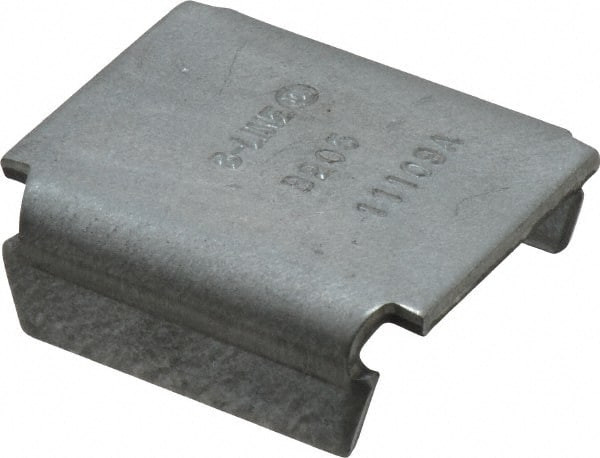Cooper B-Line Zinc Plated Carbon Steel Strut Channel End Cap 1/2" Bolt ...