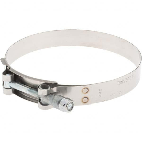 Made in USA Bolt Clamps, Type: T-Bolt Hose Clamp, Minimum Diameter ...