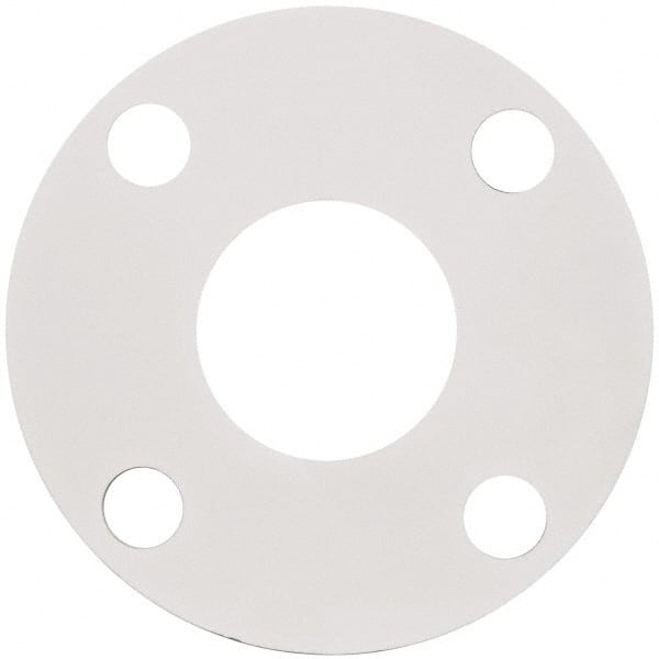 Made in USA 2" Pipe, Flange Gasket Gore-Tex GR, White, 1/16" Thick ...