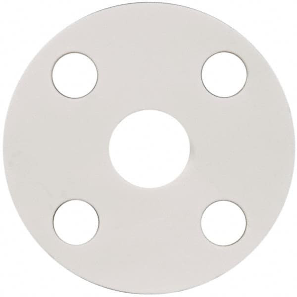 Made in USA 1" Pipe, Flange Gasket Gore-Tex GR, White, 1/16" Thick ...