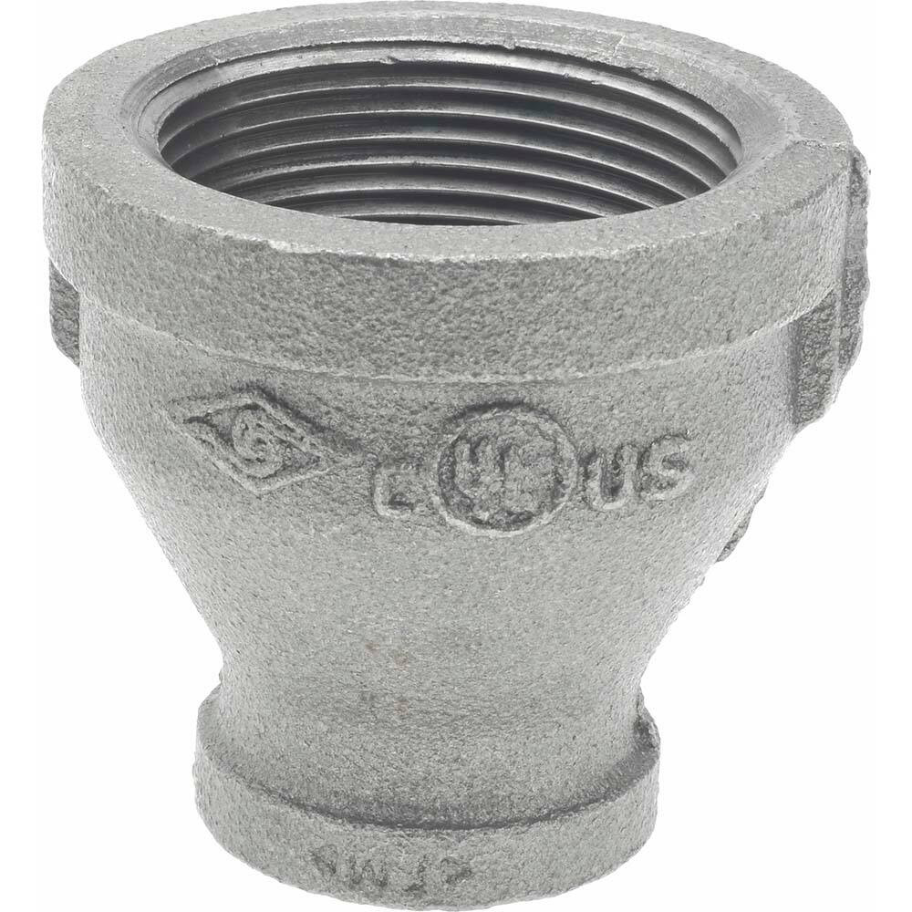 B&K Mueller Size 1-1/2 x 3/4", Class 150, Malleable Iron Black Pipe ...