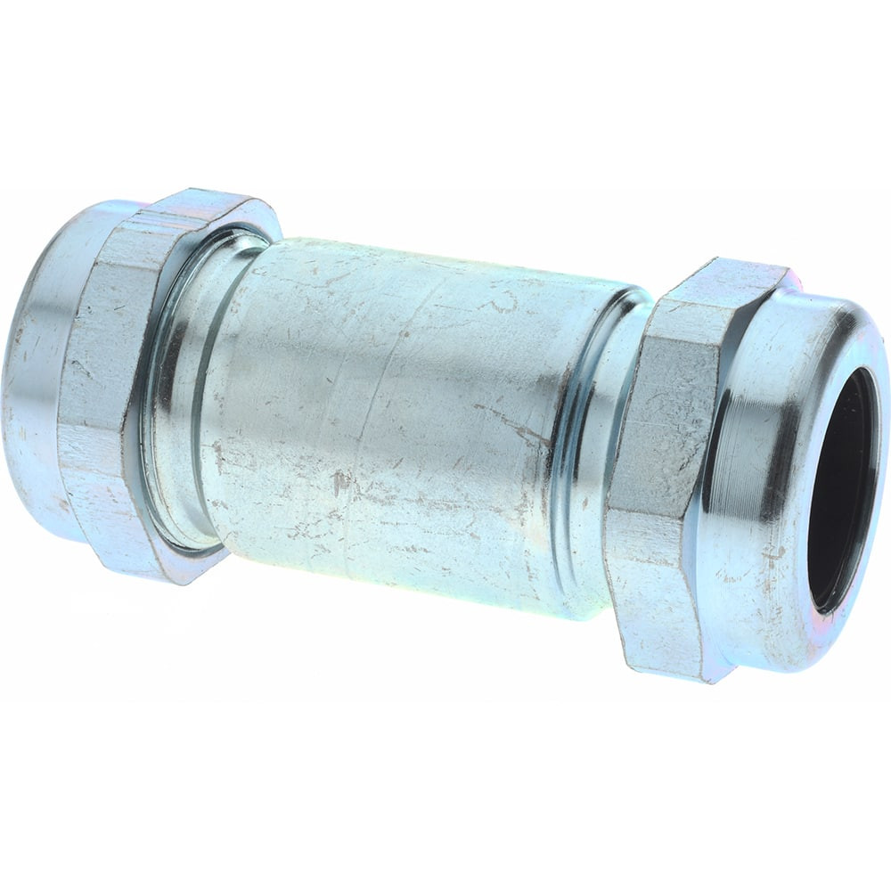 Legend Valve 3/4" Pipe, Galvanized Compression Pipe Coupling 200 psi ...