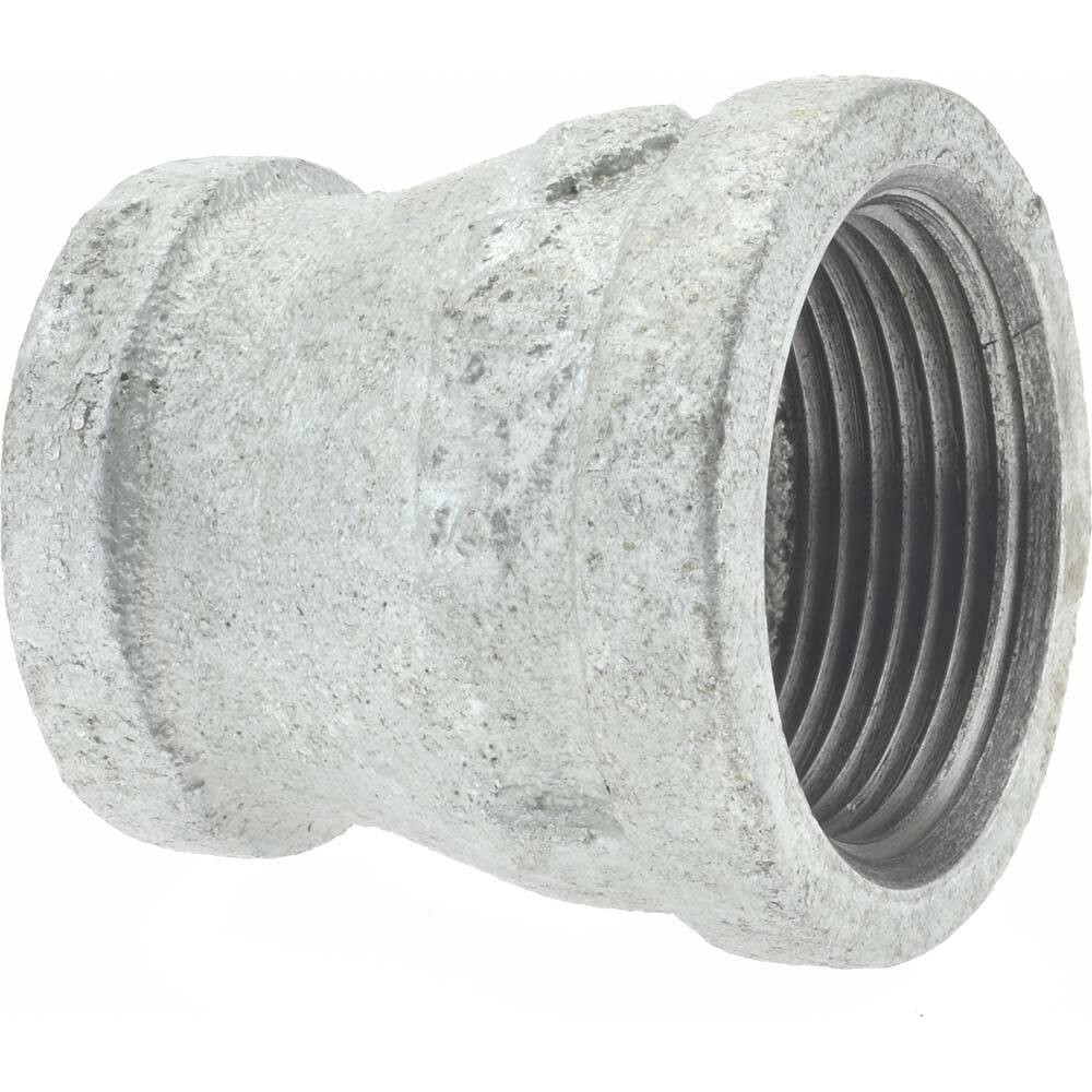 B&K Mueller 1-1/4 x 1" Galvanized Malleable Iron Pipe Reducing Coupling ...