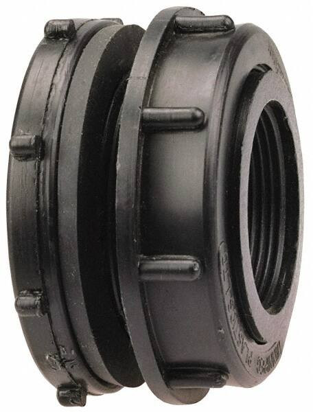NIBCO 1-1/4" Polypropylene Plastic Pipe Tank Adapter Schedule 80, Tank ...