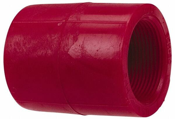 NIBCO 1" PVDF Plastic Pipe Adapter Coupling Schedule 80, S x FIPT End ...