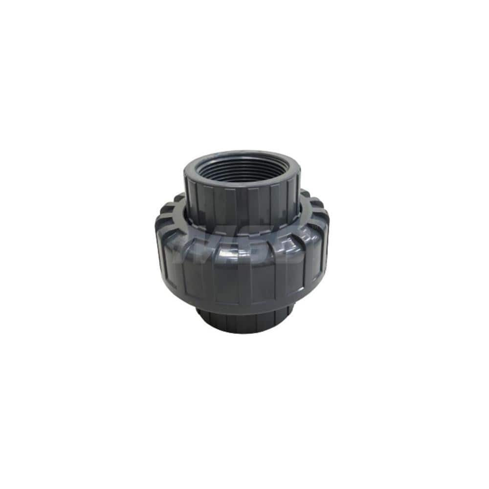 PRO-SOURCE 3/4" PVC Plastic Pipe Union with EPDM O-Ring Schedule 80 ...