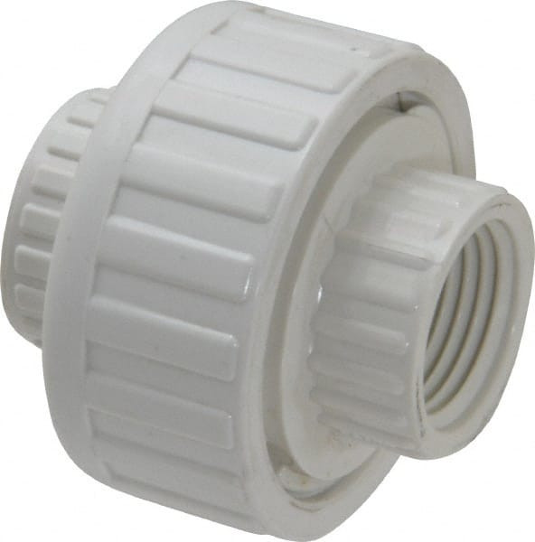 Value Collection 1/2" PVC Plastic Pipe Union with EPDM O-Ring Schedule ...